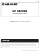 AIPHONE GH SERIES INSTALLATION & OPERATION MANUAL Pdf Download | ManualsLib