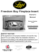 LOPI FREEDOM BAY FIREPLACE INSERT OWNER'S MANUAL Pdf Download | ManualsLib