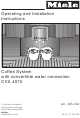 MIELE CVA 4075 COFFEE MAKER TECHNICAL INFORMATION | ManualsLib