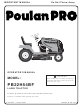POULAN PRO PB22H54BF OPERATOR'S MANUAL Pdf Download | ManualsLib