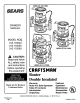 CRAFTSMAN 315.175040 OWNER'S MANUAL Pdf Download | ManualsLib