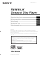 SONY CDX-S2220 INSTALLATION/CONNECTIONS Pdf Download | ManualsLib
