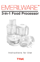 T-FAL EMERILWARE INSTRUCTIONS FOR USE MANUAL Pdf Download | ManualsLib