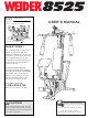 WEIDER 8525 USER MANUAL Pdf Download | ManualsLib