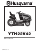 HUSQVARNA YTH2242 OWNER'S MANUAL Pdf Download | ManualsLib