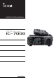 ICOM IC-7000 INSTRUCTION MANUAL Pdf Download | ManualsLib