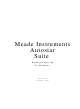 MEADE AUTOSTAR OPERATING INSTRUCTIONS Pdf Download | ManualsLib