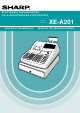 SHARP XE-A201 INSTRUCTION MANUAL Pdf Download | ManualsLib