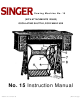 SINGER 15K MANUAL Pdf Download | ManualsLib