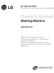 LG WM2487H*M OWNER'S MANUAL Pdf Download | ManualsLib