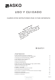 ASKO D3251 USE AND CARE MANUAL Pdf Download | ManualsLib