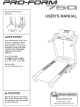 PROFORM 750 TREADMILL USER MANUAL Pdf Download | ManualsLib