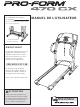 PRO-FORM 470 CX TREADMILL GEBRUIKSAANWIJZING Pdf Download | ManualsLib