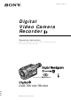 SONY DCR-TRV120 OPERATING INSTRUCTIONS MANUAL Pdf Download | ManualsLib