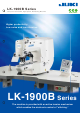 JUKI LK-1900B SERIES ENGINEER'S MANUAL Pdf Download | ManualsLib