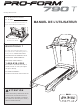 PRO-FORM 790T TREADMILL MANUAL Pdf Download | ManualsLib