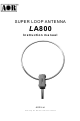 AOR LA800 INSTRUCTION MANUAL Pdf Download | ManualsLib