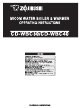 ZOJIRUSHI CD-WBC30 OPERATING INSTRUCTIONS MANUAL Pdf Download | ManualsLib