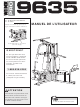 WEIDER WEDIER PRO 9635 USER MANUAL Pdf Download | ManualsLib