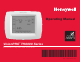 HONEYWELL VISIONPRO TH8000 SERIES OPERATING MANUAL Pdf Download | ManualsLib