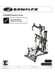 BOWFLEX PR3000 HOME GYM ASSEMBLY MANUAL | ManualsLib