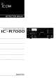 ICOM IC-R7000 SERVICE MANUAL Pdf Download | ManualsLib