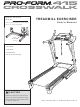 PRO-FORM CROSSWALK FIT 415 USER MANUAL Pdf Download | ManualsLib