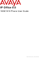 AVAYA 1608 USER MANUAL Pdf Download | ManualsLib