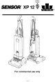 WINDSOR SENSOR XP12 OPERATING INSTRUCTIONS MANUAL Pdf Download | ManualsLib