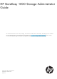 HP STOREEASY 1000 SPECIFICATION Pdf Download | ManualsLib