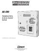 LINEAR AE-500 FACILITY MANAGER’S MANUAL Pdf Download | ManualsLib