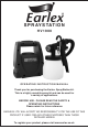 EARLEX SPRAY SYSTEM HV 1900 OPERATING INSTRUCTIONS MANUAL Pdf Download ...