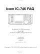 ICOM IC-746 INSTRUCTION MANUAL Pdf Download | ManualsLib