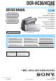 SONY HANDYCAM DCR-HC36 OPERATING MANUAL Pdf Download | ManualsLib
