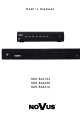 NOVUS NDR-BA5104 USER MANUAL Pdf Download | ManualsLib
