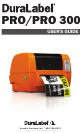 DURALABEL PRO 300 USER MANUAL Pdf Download | ManualsLib