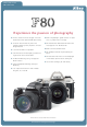 NIKON F80 INSTRUCTION MANUAL Pdf Download | ManualsLib