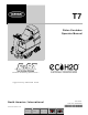 TENNANT T7 OPERATOR'S MANUAL Pdf Download | ManualsLib