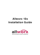 ALLWORX 10X SERVICE AND TROUBLESHOOTING MANUAL Pdf Download | ManualsLib