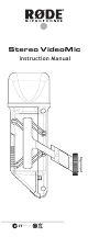 RODE MICROPHONES STEREO VIDEOMIC INSTRUCTION MANUAL Pdf Download ...