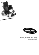 INVACARE PHOENIX PLUS USER MANUAL Pdf Download | ManualsLib