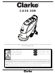 CLARKE CA30 20B SERVICE MANUAL Pdf Download | ManualsLib