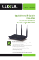 LUXUL XWR-1750 USER MANUAL Pdf Download | ManualsLib