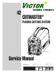 VICTOR 42 CUTMASTER SERVICE MANUAL Pdf Download | ManualsLib