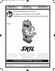 SKIL 3386 OPERATING/SAFETY INSTRUCTIONS MANUAL Pdf Download | ManualsLib