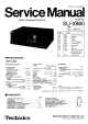 TECHNICS SU-X860 SERVICE MANUAL Pdf Download | ManualsLib