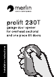 MERLIN PROLIFT 230T USER MANUAL Pdf Download | ManualsLib