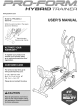 PRO-FORM HYBRID TRAINER USER MANUAL Pdf Download | ManualsLib