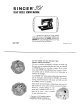SINGER 301 INSTRUCTIONS FOR USING MANUAL Pdf Download | ManualsLib