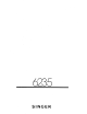 SINGER 6235 USER MANUAL Pdf Download | ManualsLib